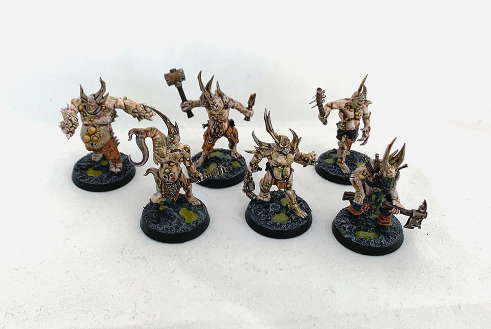 Sword of templar: Army showcase - easy to build Pox Walkers