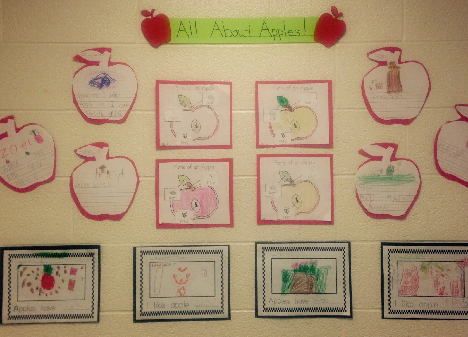 Miss. Llewellyn's Kindergarten: All About Apples!