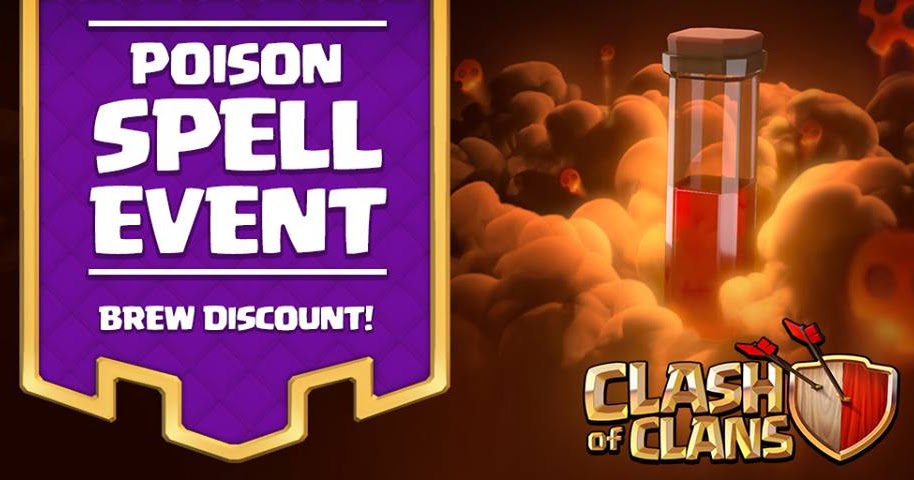 [Event] Phép thuật chất độc Poison Spell trong coc | Clash of Clans Việt