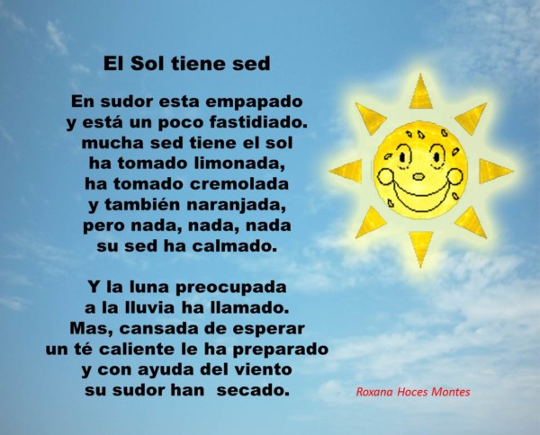 El Sol tiene sed