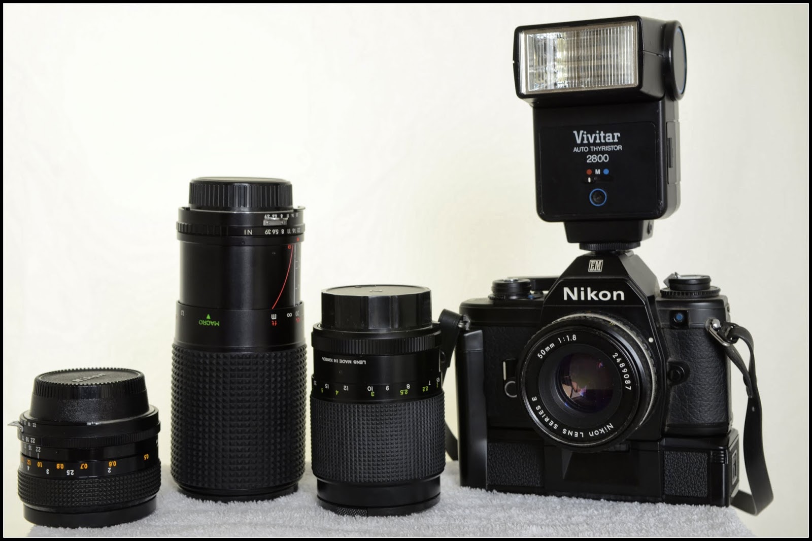 Vintage Camera House: Nikon EM Kit
