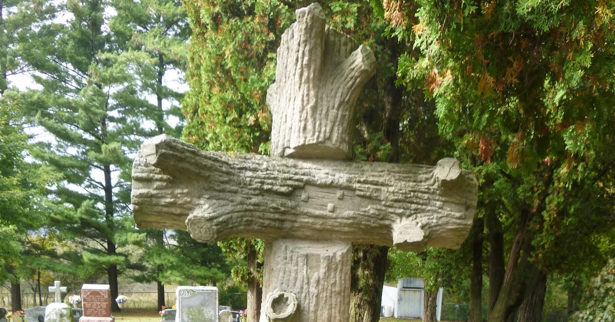 Detritus of Empire: Tree Shaped Tombstones - Father and Sister