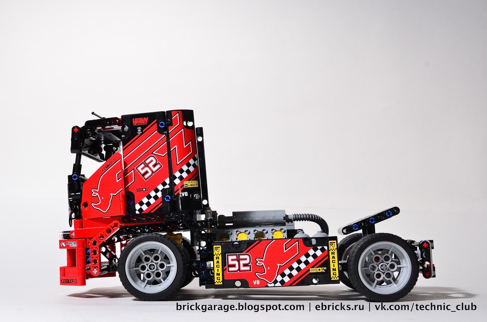 Первый Лего Техник блог: Обзор набора LEGO Technic 42041 Гоночный грузовик