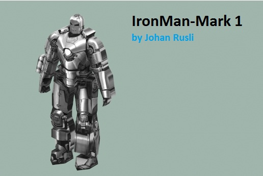 Iron Man Mark 1 Papercraft