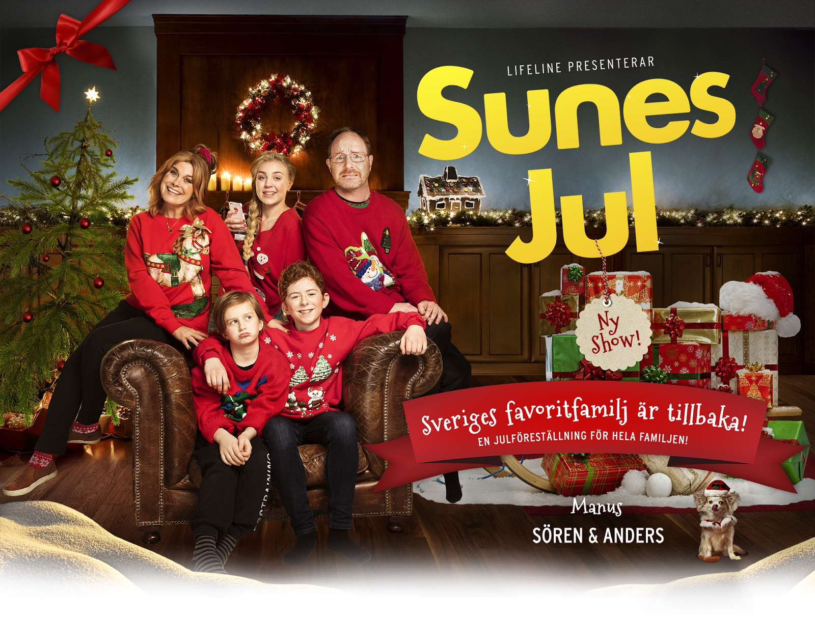 Sofies julblogg: Sunes jul blir teater!