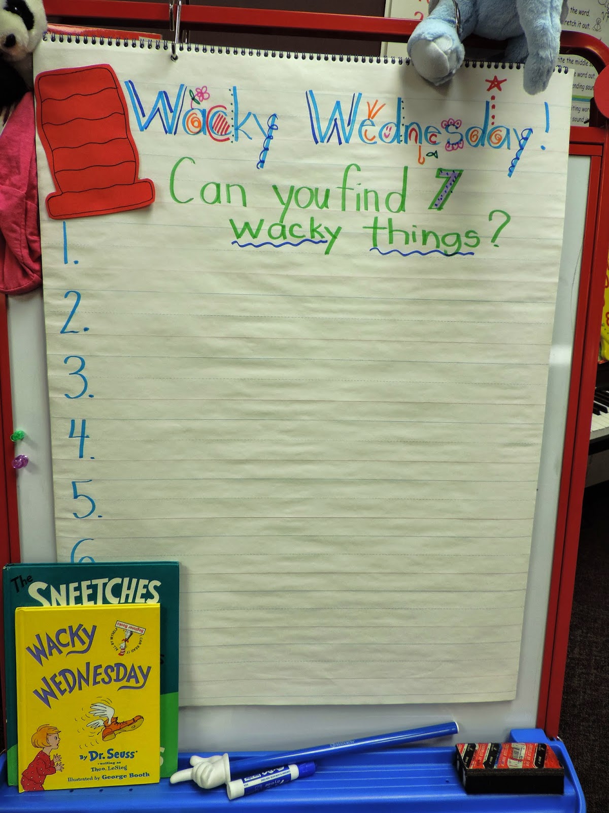 Teaching Minds Reaching Hearts: Five for Friday: Rhyme Time with Dr. Seuss