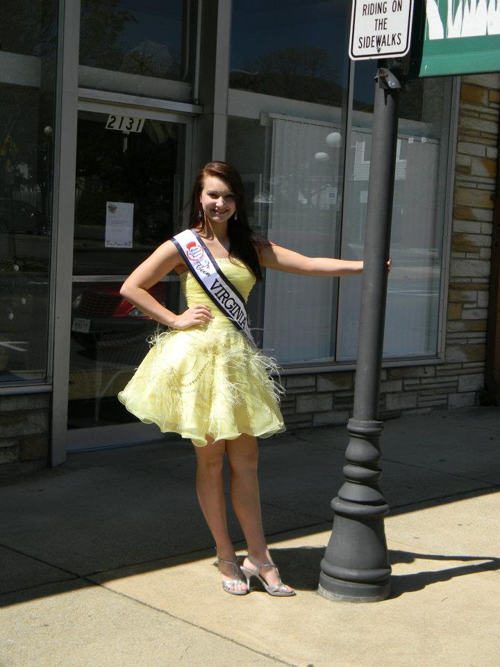 My Journey as Miss Jr. Teen Virginia United States: April 2012