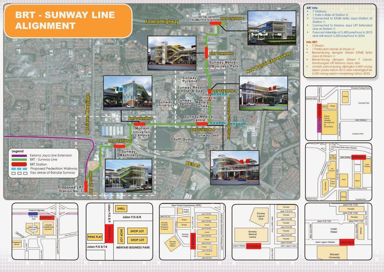 RAY-BAN : DARI LENSA WANITA: BRT Sunway Line Project set for operations ...