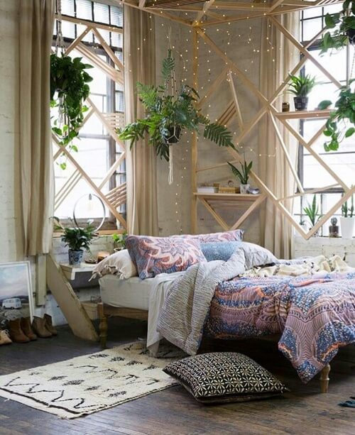O estilo boêmio (boho) e as plantas. Inspire-se! - Conceito de Estilo