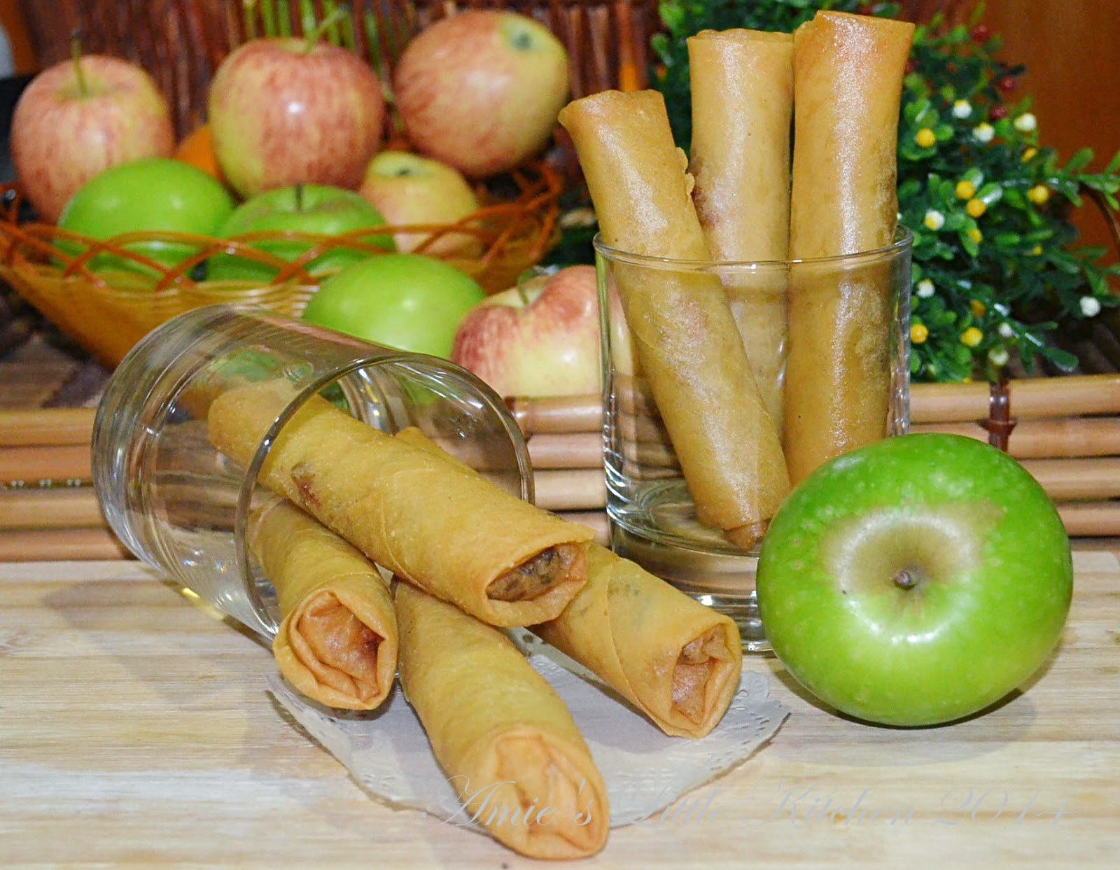 Menu berbuka puasa hari ini.... Popia Inti Sedap! - Amie's Little Kitchen