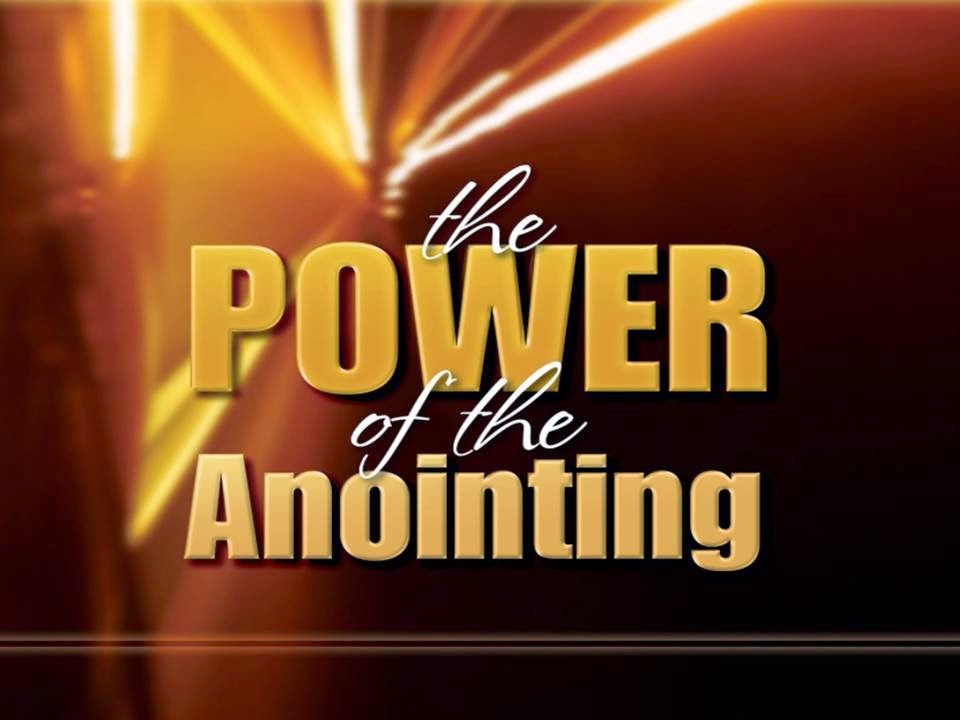 Welcome to Frank's blog: The Power Of The Anointing