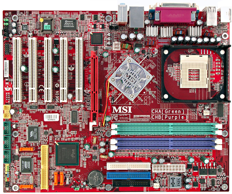 LA BOARD O PLACA BASE | PARTES FUNDAMENTALES DEL COMPUTADOR