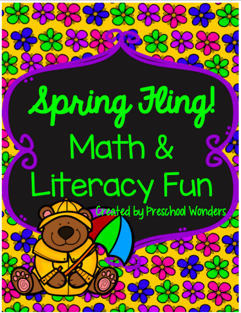 Preschool Wonders: Spring Themed Learning Fun and a FREEBIE!