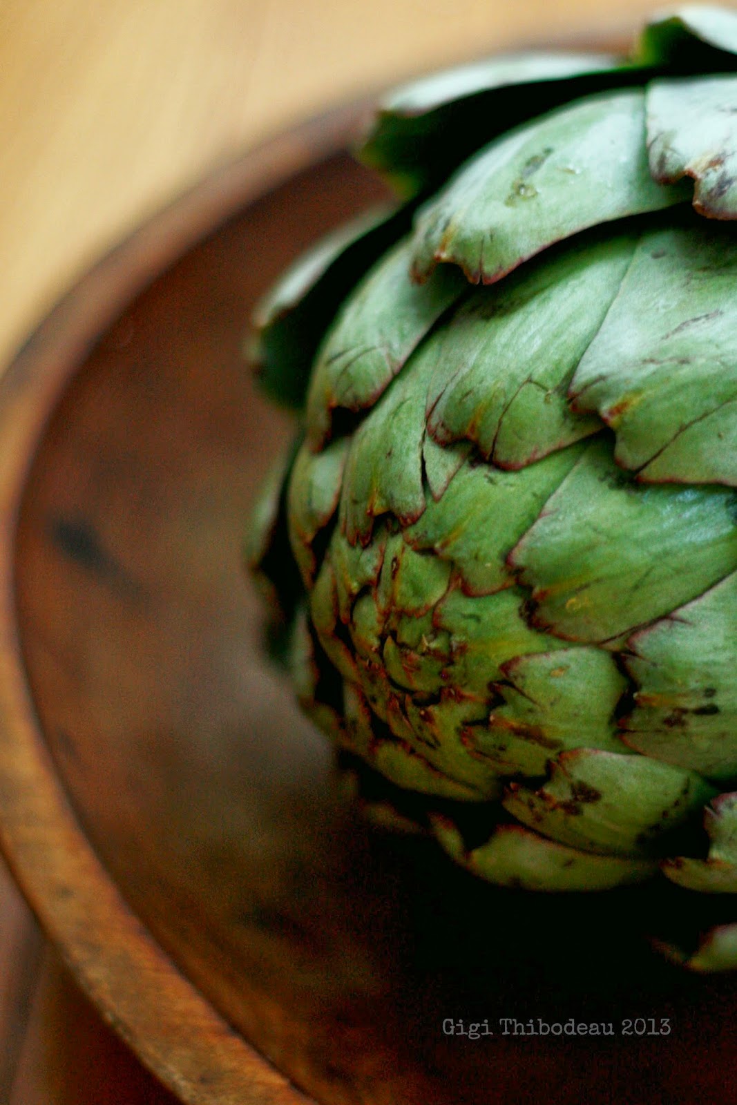 The Magpie's Fancy: Autumn Artichokes and Pistachios