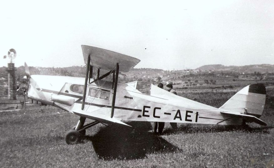 Aviación por Leandro : 1949 de HAVILLAND D.H.83 FOX MOTH