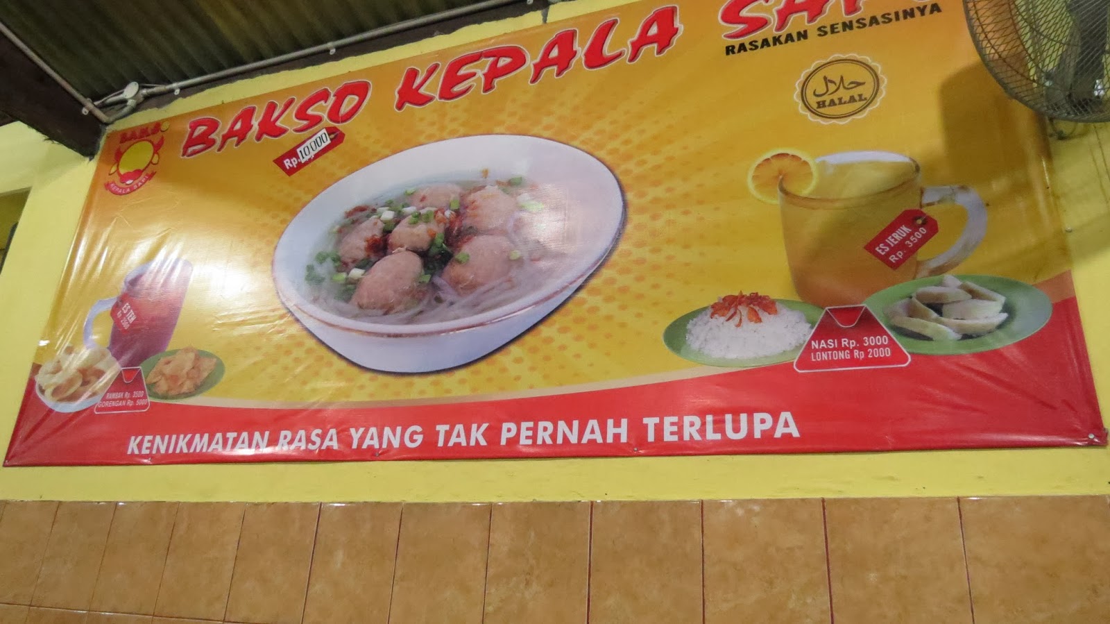 Surabaya Food Stalls & Restaurant: Bakso Kepala Sapi