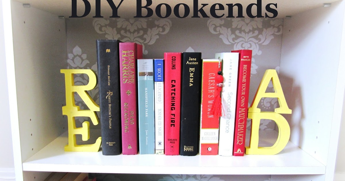 PinsterSisters: DIY Book Ends