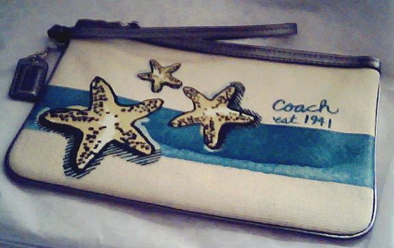 closet's heaven: COACH STARFISH Motif Wristlet (Large)