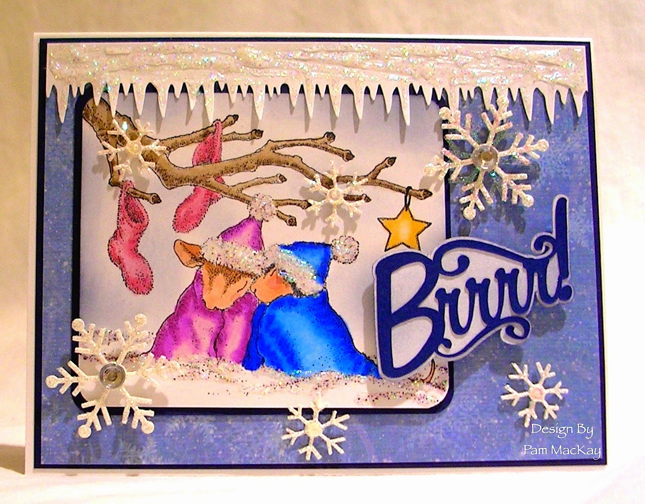 Stamper at Heart: House Mouse Challenge - Brrr It's Cold Outside!