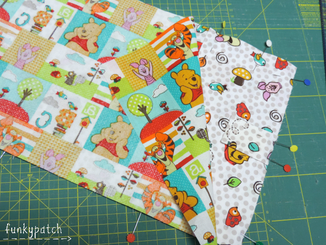 Patchwork de FUNKYPATCH: Tutorial: Porta-documentos Bebé