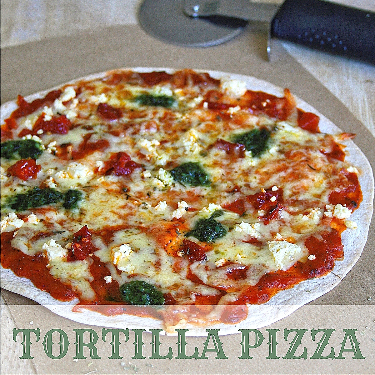 Cupcakes & Couscous: PEPPADEW® TORTILLA PIZZA
