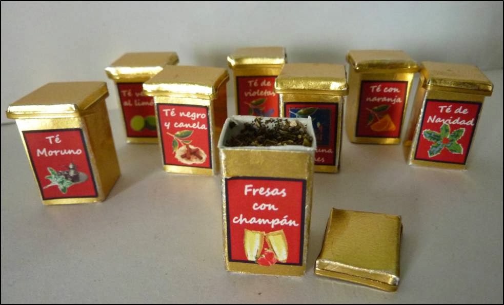unoesadoce: Cajas de té/Tea boxes