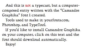 Free Cassandre Graphika font/ /THE TYPEWRITER REVOLUTION