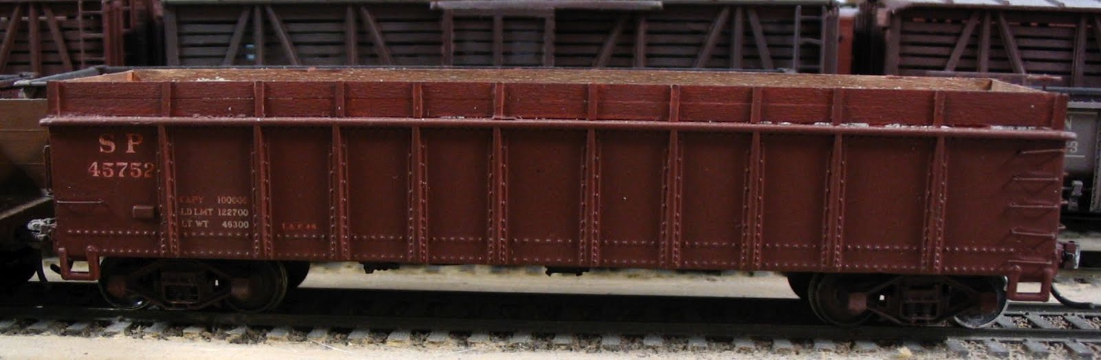 Models and Kitbashes by NightOwlModeler: Freight Cars - SP Gondolas ...