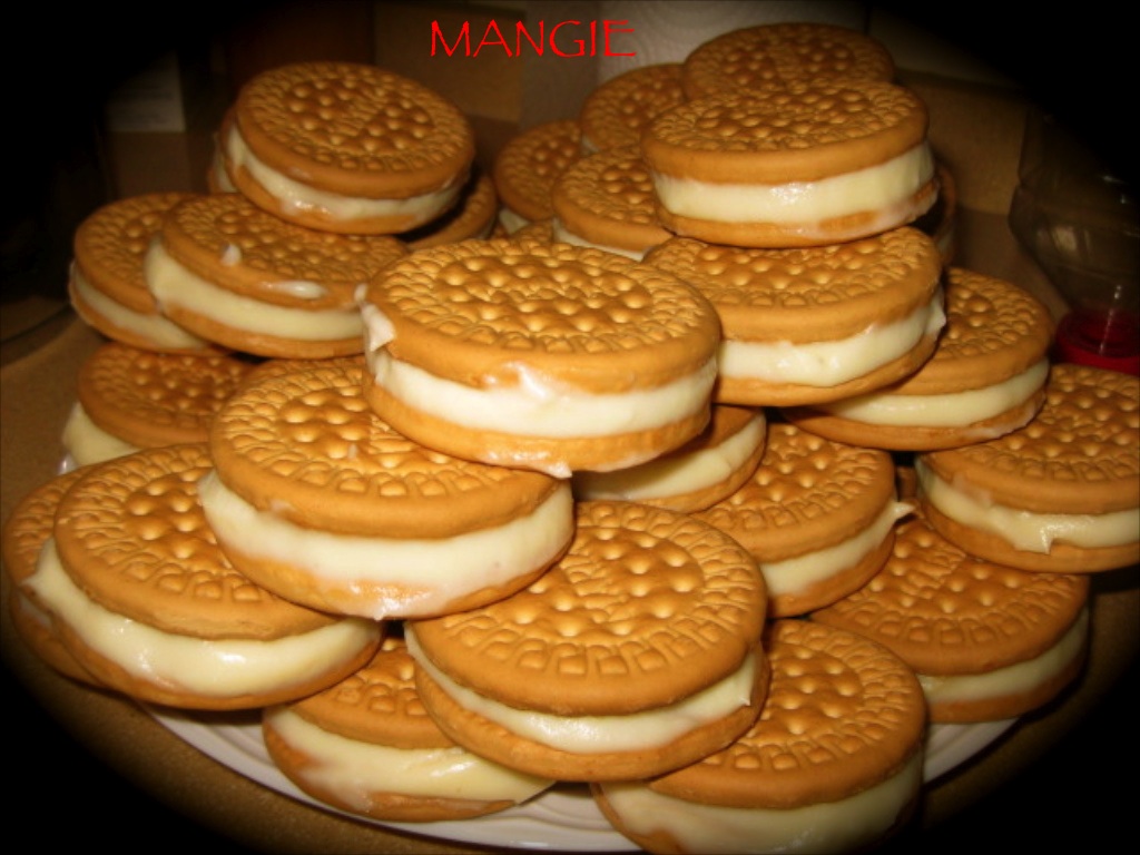 COCINA - POSTRES- GALLETAS RELLENAS. - Artemangie