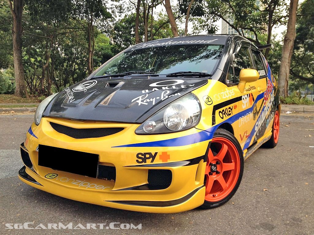 Best Car wallpaper: Honda Jazz Yellow Special