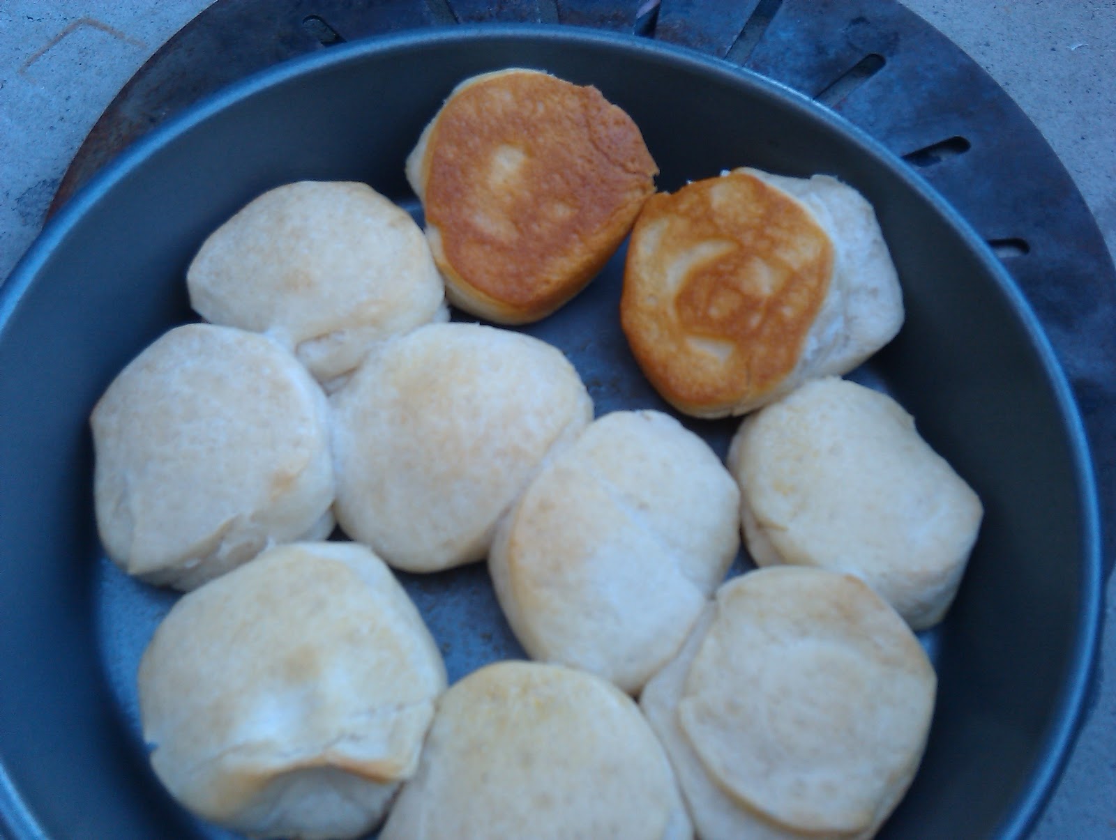 Volcano Grills: An Easy Way To Do Biscuits With Propane
