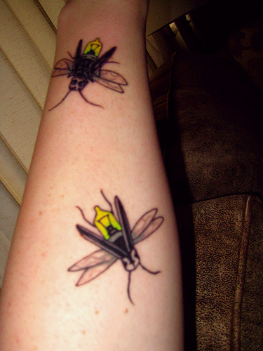 insect tattoos picture