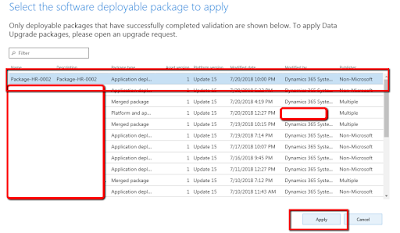 Dynamics 365 Finance & Operations Talk: Deploy package using LCS