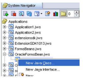 Oracle Forms - JavaBean tutorial