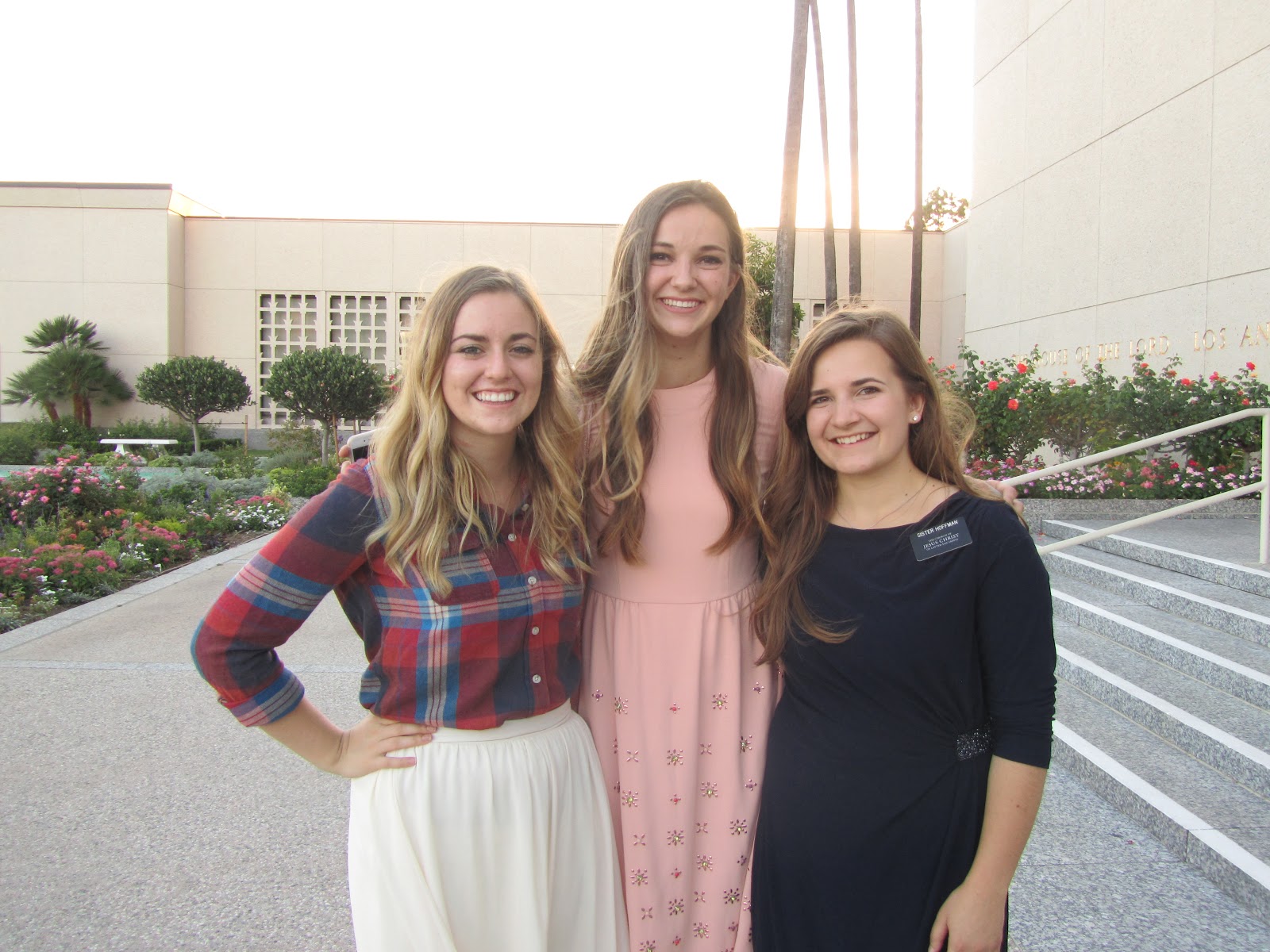 Sister Swenson spreads the word to California!