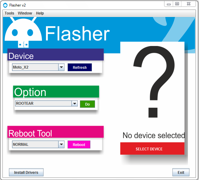 Flasher, el Odin de Motorola | All Roms Android
