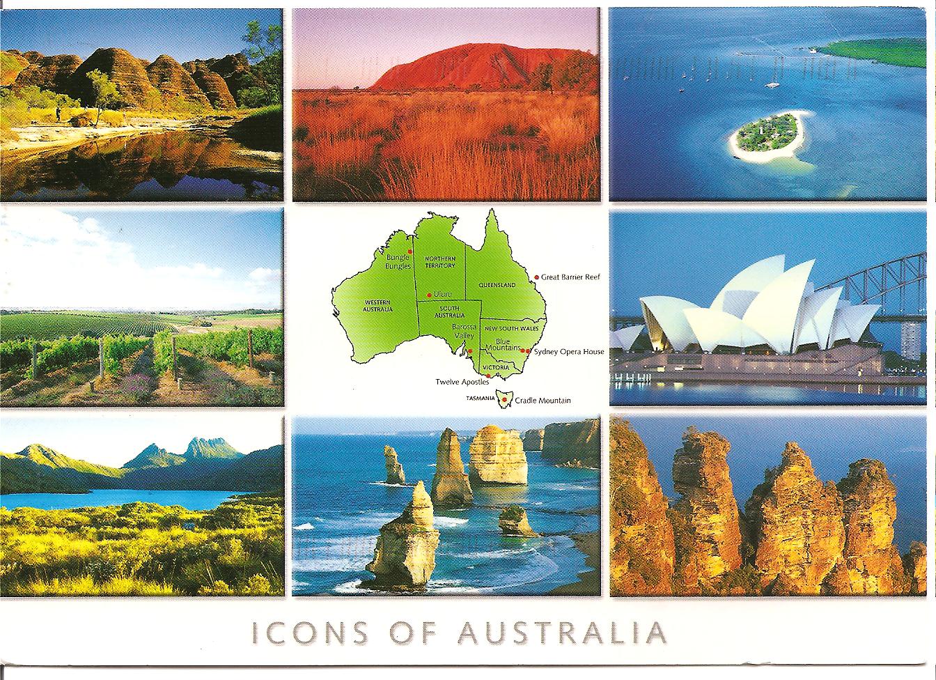 MY POSTCARD-PAGE: AUSTRALIA
