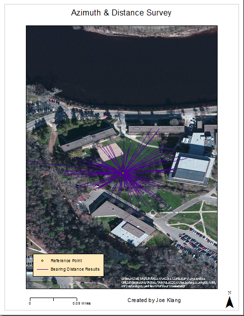 Geospatial Field Methods: Azimuth & Distance Survey