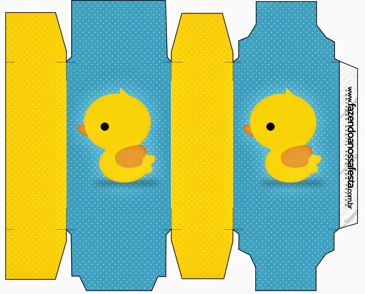 Rubber Ducky: Free Printable Boxes. - Oh My Fiesta! in english