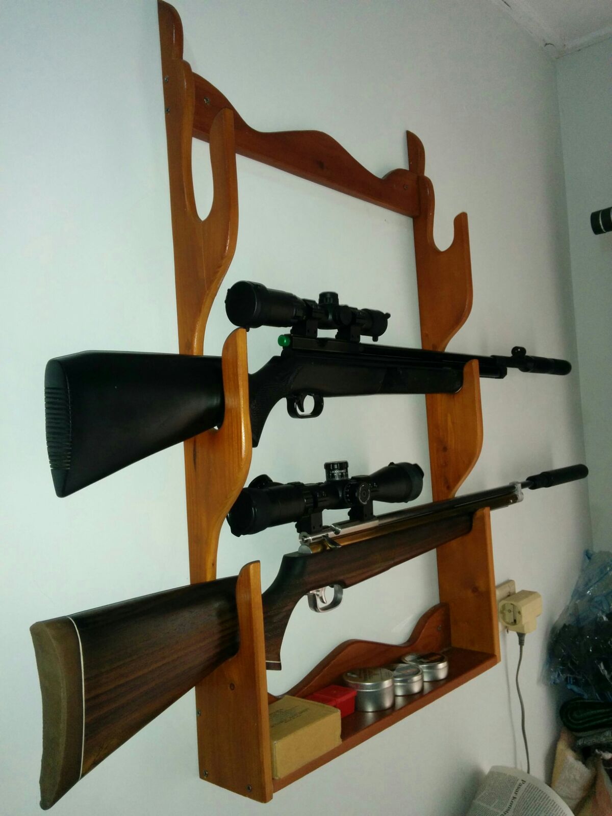 Rak Senapan: Hasil Karya