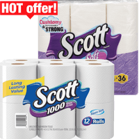 CVS Deals: Scott Toilet Paper $3.75 Per Pack (Normally $7!)