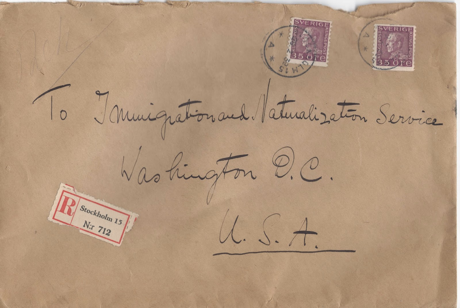 Swedish Definitive Stamps - 1937 to 1973: April 2015