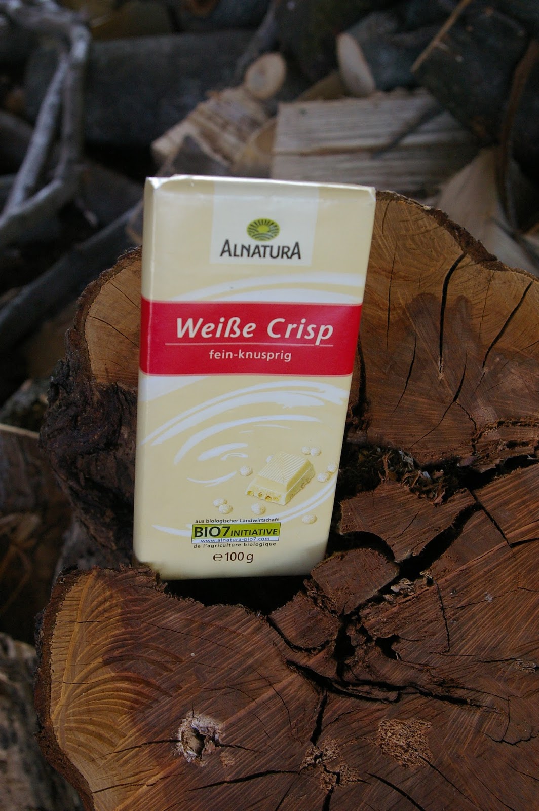 AlnaturA Био Бял шоколад с оризов крисп - Pieces of me