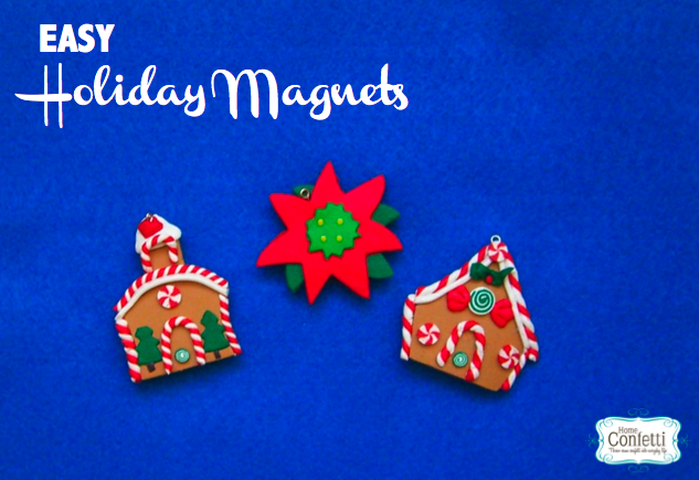 Home Confetti: Easy DIY Holiday Magnets