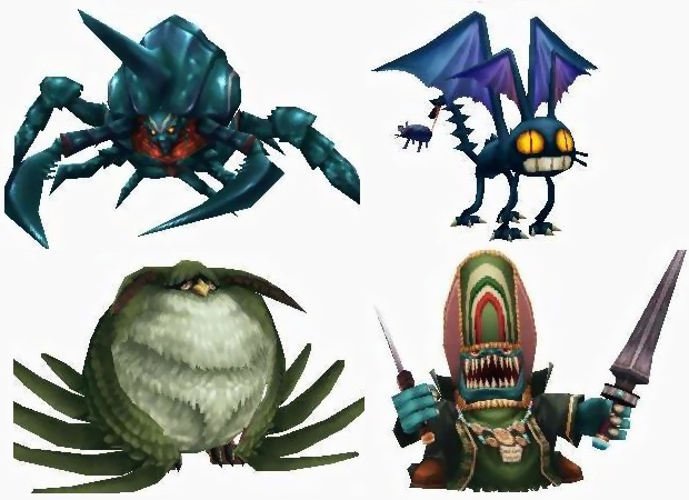 lowpoly: FF9, Bestiary