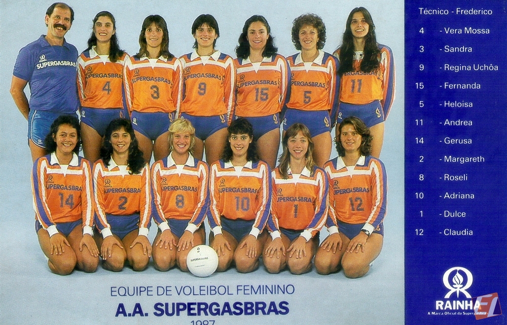 Esporte Rio: Fotos Históricas do Voleibol Feminino do Rio de Janeiro