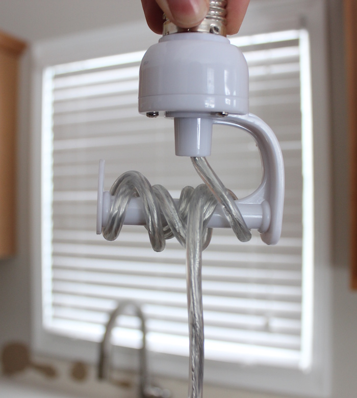 It's A Grandville Life : Pendant Light Conversion Kit Kitchen Makeover