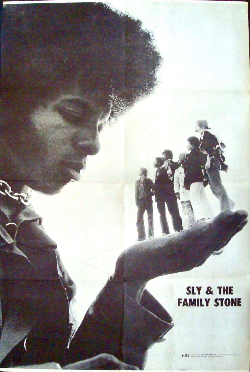 Pop Culture Safari!: Time Capsule: Sly and the Family Stone poster, 1969