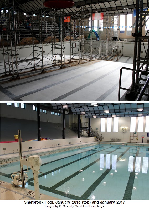 West End Dumplings: Sherbrook Pool: 15 Before and After Renovation Photos