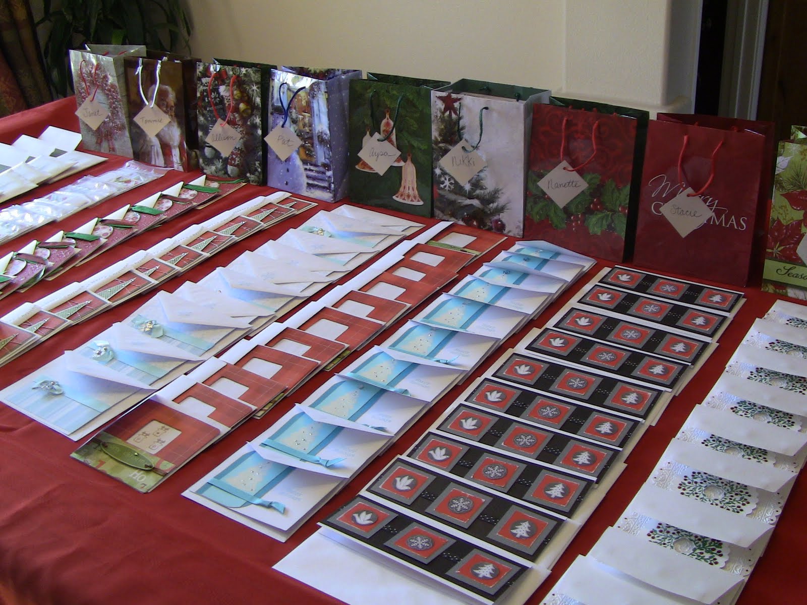Amy's Art from the Heart: Christmas Card Exchange 2011